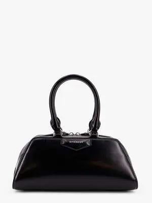 Givenchy Antigona Mini Leather Shoulder Bag - Black