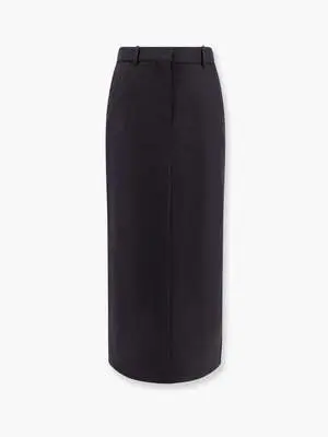 TOTEME Wool Blend Skirt - Black
