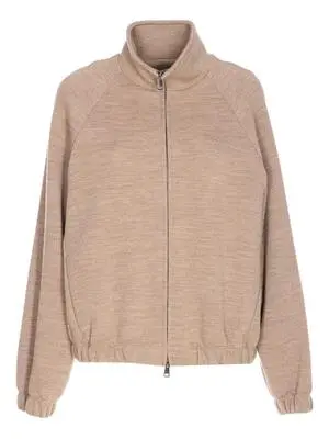 Max Mara Wool And Cotton Jacket - Multicolor