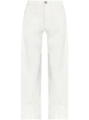 JIL SANDER Cotton Trousers - Multicolor