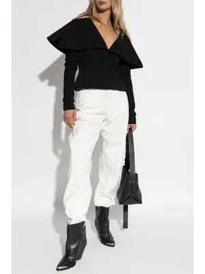 JIL SANDER Cotton Trousers - Multicolor