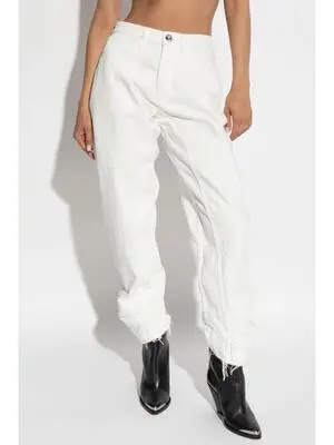 JIL SANDER Cotton Trousers - Multicolor