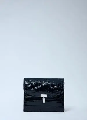 TOTEME T-lock Cardholder - Black