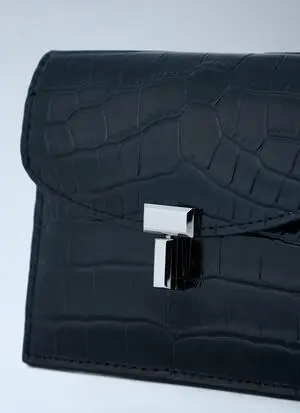TOTEME T-lock Cardholder - Black