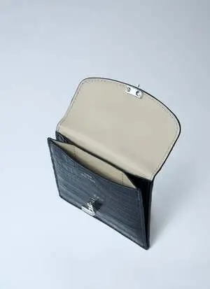 TOTEME T-lock Cardholder - Black