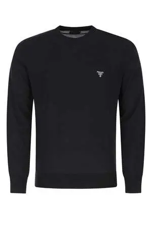 Prada Midnight Wool Sweater - Blue