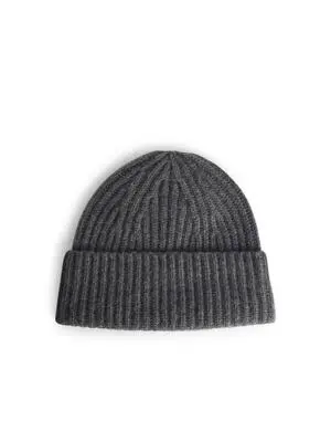LISA YANG Martigny' Graphite Cashmere Beanie - Gray