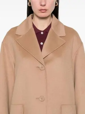 Max Mara Wool Single-breasted Coat