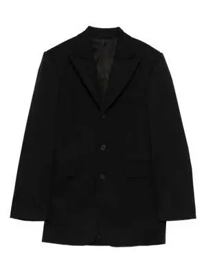 Celine Diagonal Wool Column Jacket