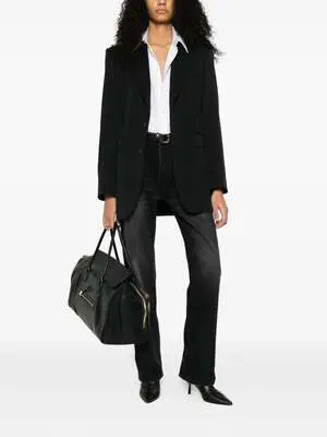 Celine Diagonal Wool Column Jacket