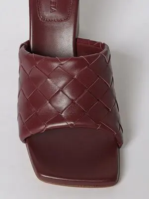 Bottega Veneta Parco Woven Leather Mules