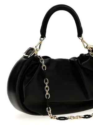 ROGER VIVIER Viv Choc Medium Leather Hobo Bag