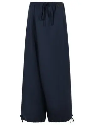 Marni Virgin Wool Trousers - Blue