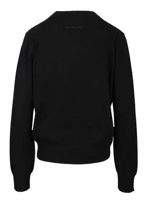 Givenchy Cashmere Crew Neck Sweater - Black