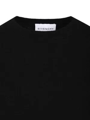 Givenchy Cashmere Crew Neck Sweater - Black