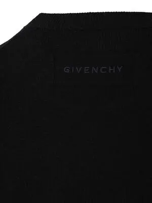Givenchy Cashmere Crew Neck Sweater - Black