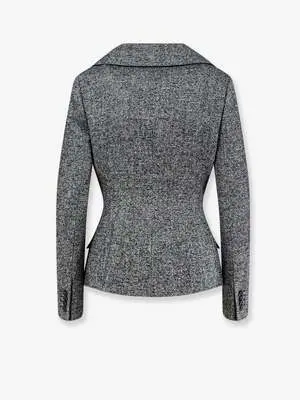 Dior Bouclette Chevron Blazer
