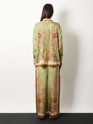 Zimmermann Indra Silk Trousers