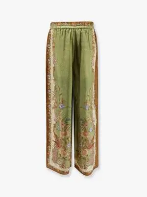 Zimmermann Indra Silk Trousers
