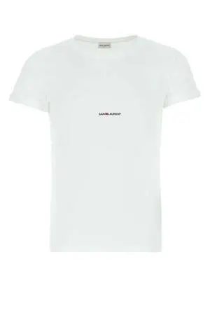 Saint Laurent Cotton T-shirt - White