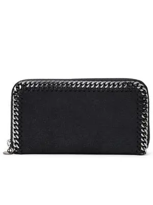 Stella McCartney Portafoglio Zip Nero - Black