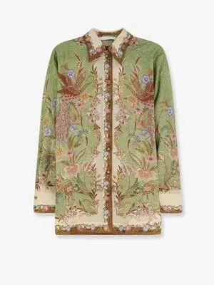 Zimmermann Indra Silk Shirt - Multicolor