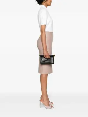 Jacquemus Leather Clutch - Black