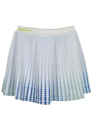 Casablanca Miniskirt With Gradient Print - White