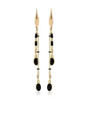 Isabel Marant Étoile Casablanca Pendant Earrings With Tassels - Black
