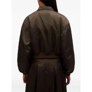 GANNI Jackets Bomber Jackets - Brown