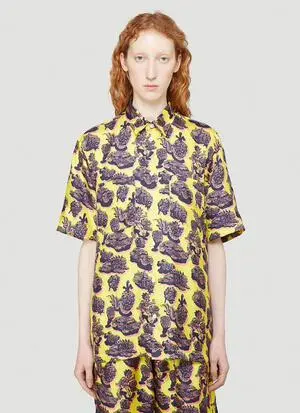 Stella McCartney Ricky Silk Shirt - Yellow