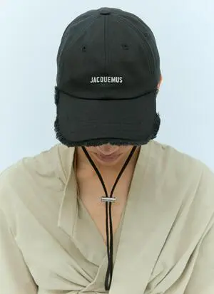Jacquemus La Casquette Artichaut Baseball Cap - Black
