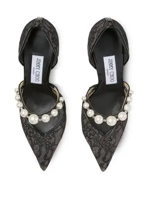 JIMMY CHOO Aurelie Leather Pumps