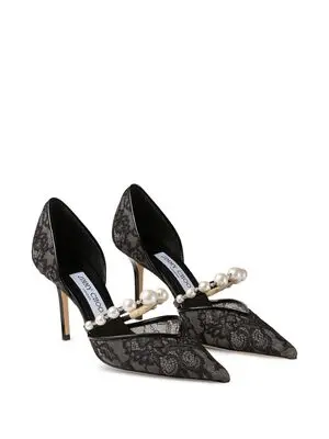 JIMMY CHOO Aurelie Leather Pumps
