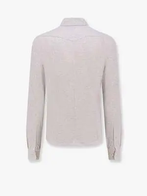 Brunello Cucinelli Leisure-fit Cotton Shirt - Multicolor