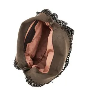 Stella McCartney Alter Suede Mini Falabella Bag - Gray