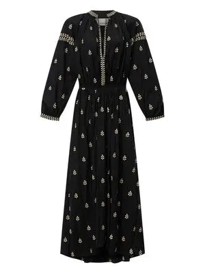 Isabel Marant Étoile Rodilia Silk Long Dress - Multicolor