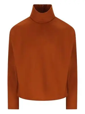 Saint Laurent Turtle-neck Sweater - Multicolor