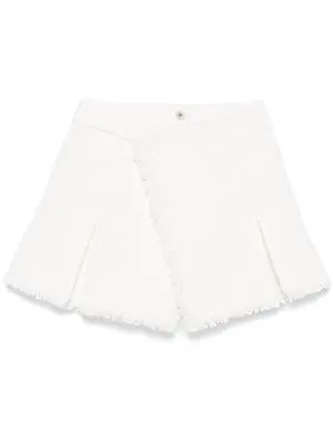 Sacai Denim Mix Shorts - Multicolor