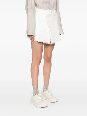 Sacai Denim Mix Shorts - Multicolor