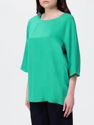 Max Mara Silk Top - Green