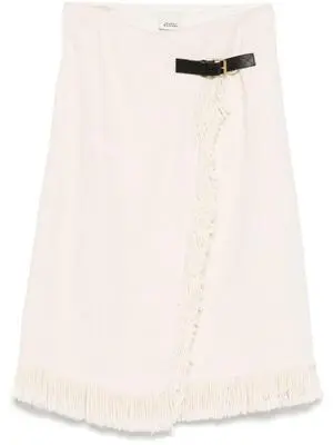 Isabel Marant Étoile Galla Wrap Skirt - Brown
