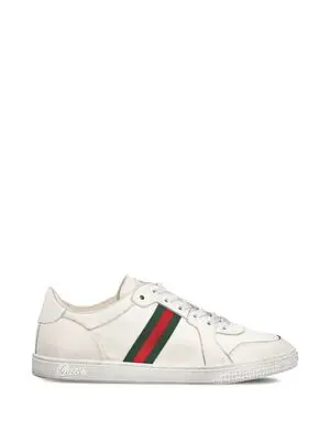 Gucci Stretch Leather Sneakers - Multicolor