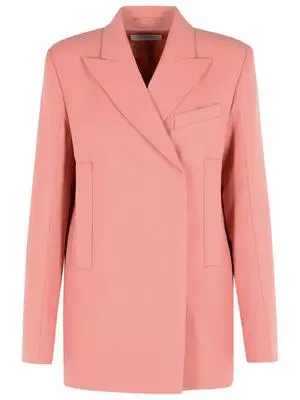 Sportmax Notched Lapel Outerwear For Women