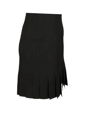 Marni Pleated Wool Mini Skirt