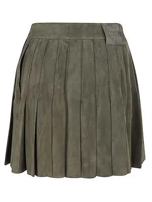 Loewe Suede Mini Skirt