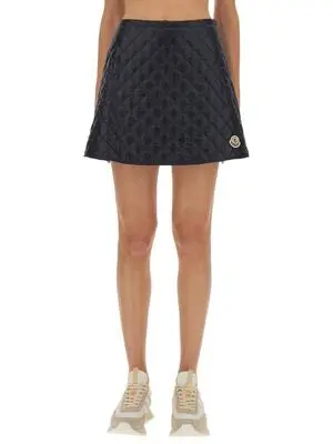 Moncler Quilted Skirt - Blue