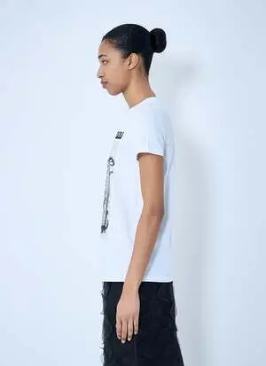 Max Mara Graphic Print Cotton T-shirt