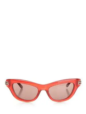 Balenciaga Casino Cat Sunglasses - Red