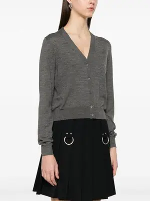 Prada Wool V-necked Cardigan